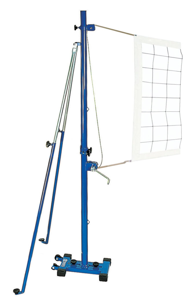 Indoor VB System Heavy duty with wheel away Winch and Stays – Sports ...